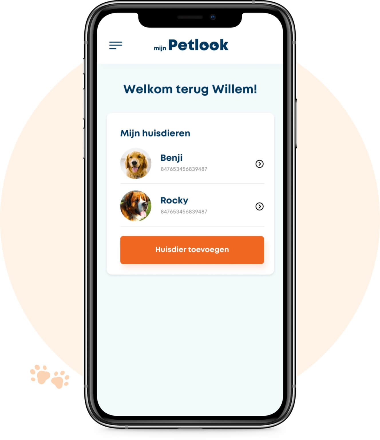 Chipnummer hond overschrijven doe je veilig & snel bij Petlook - Petlook